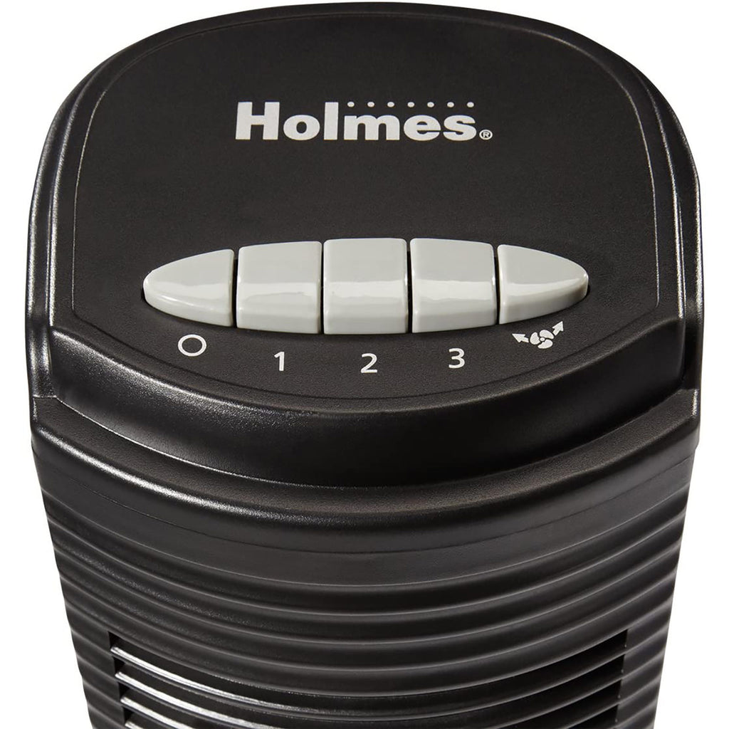 Holmes Oscillating Tower Fan, Black, 31 Inches – ShopBobbys