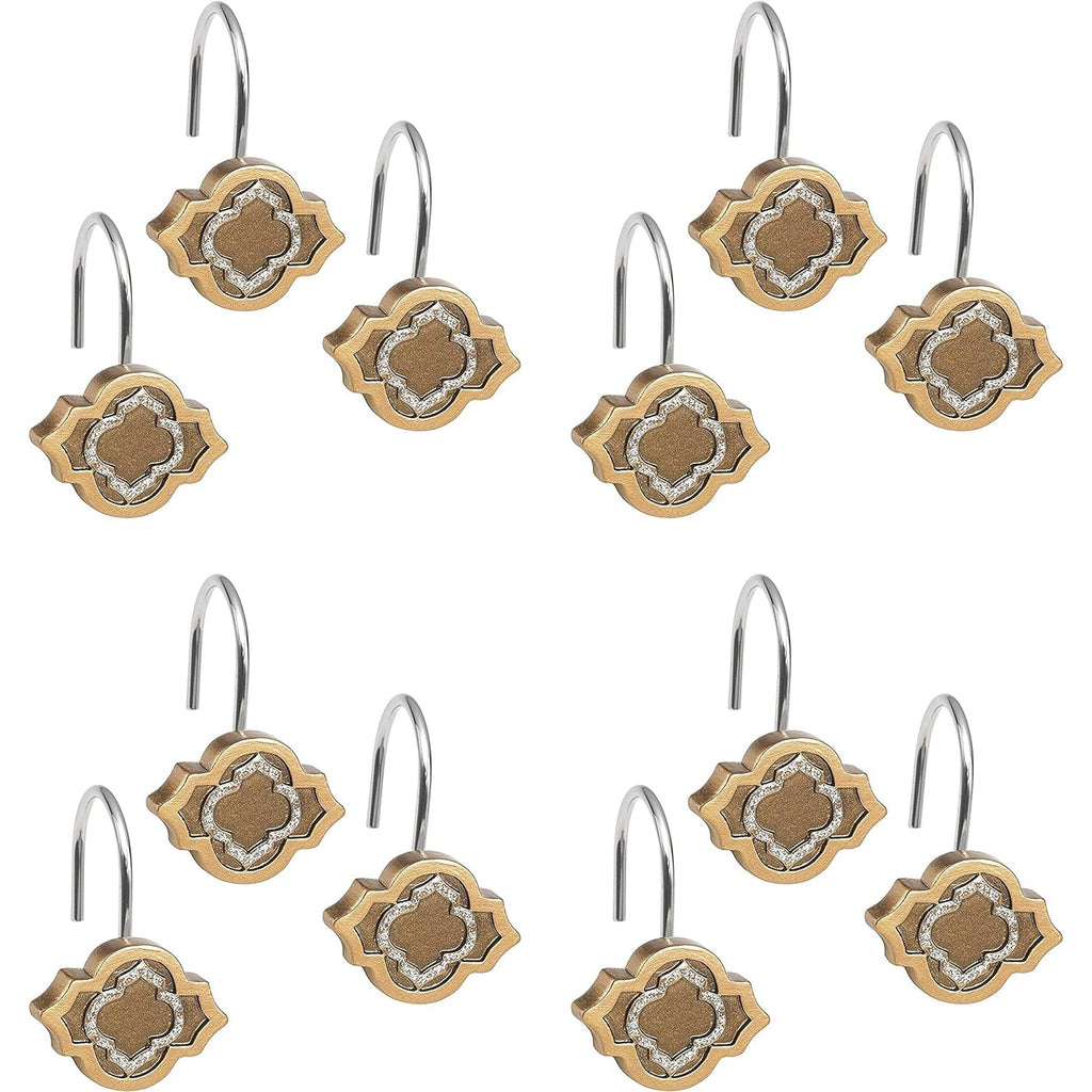 Popular Bath Spindle Complete Bath Ensemble Decor Set, Gold, All Sold ...