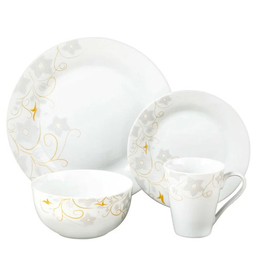 PREMIUS 16 Piece Ceramic Dinner Set, Heat Resistant Porcelain – ShopBobbys