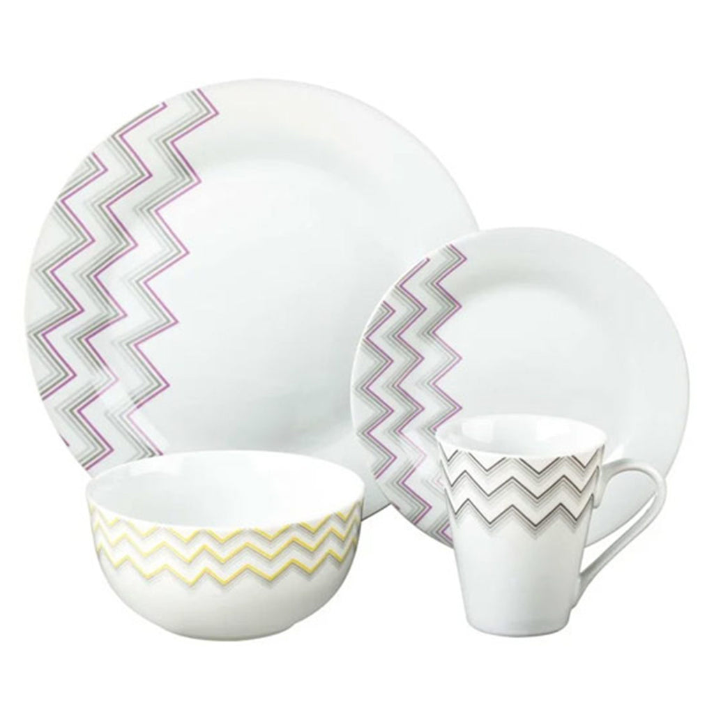 PREMIUS 16 Piece Ceramic Dinner Set, Heat Resistant Porcelain – ShopBobbys