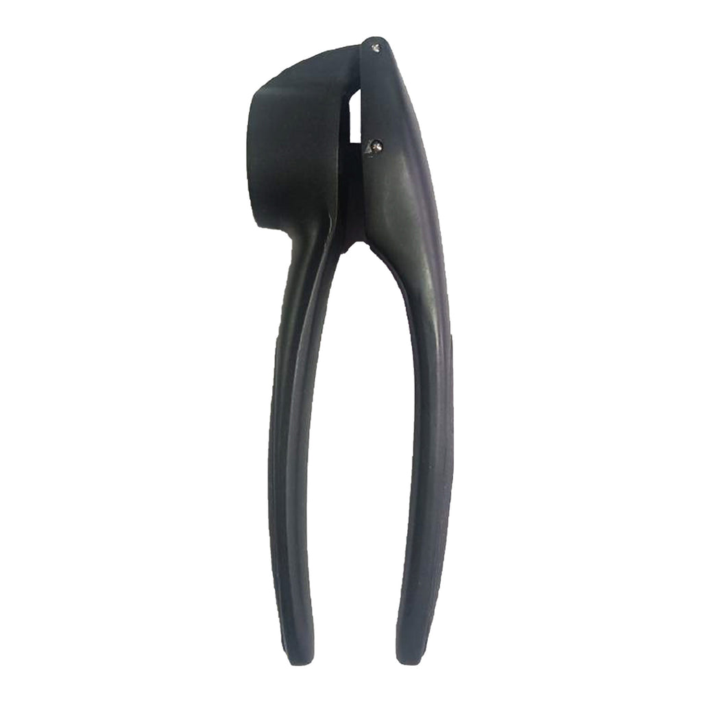 Home Basics Zinc Garlic Press, Matte Black – ShopBobbys