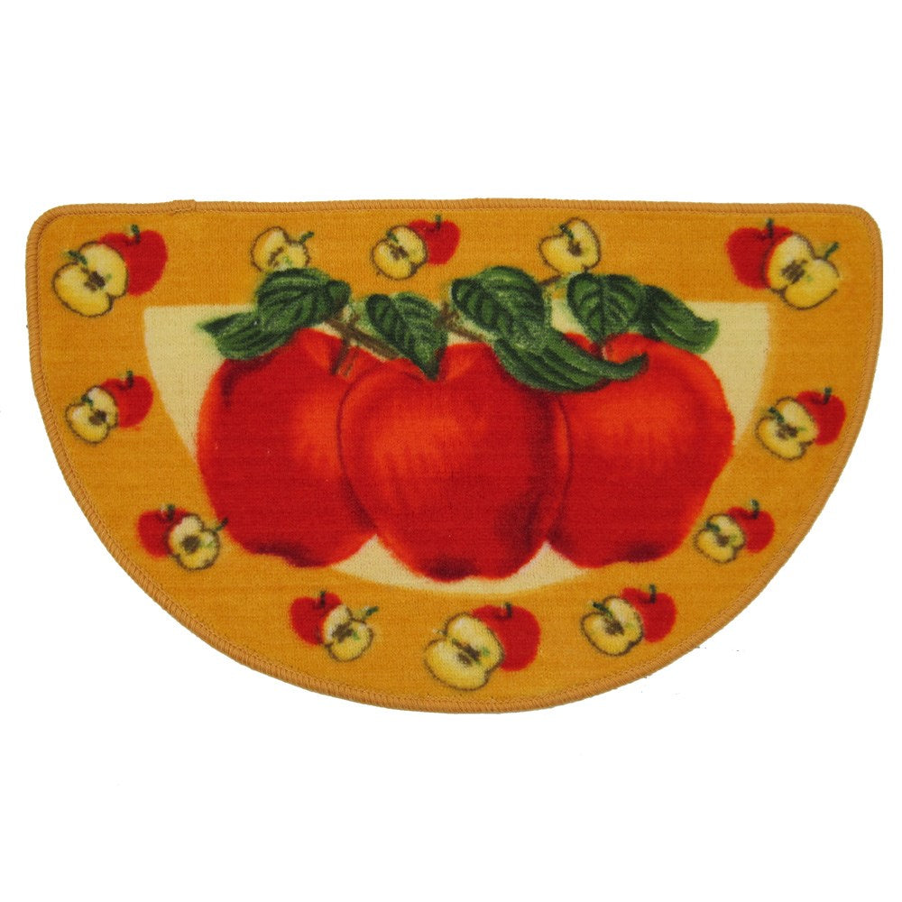 Red Apple Printed Kitchen Slice Mat, 29x17 Inches – ShopBobbys