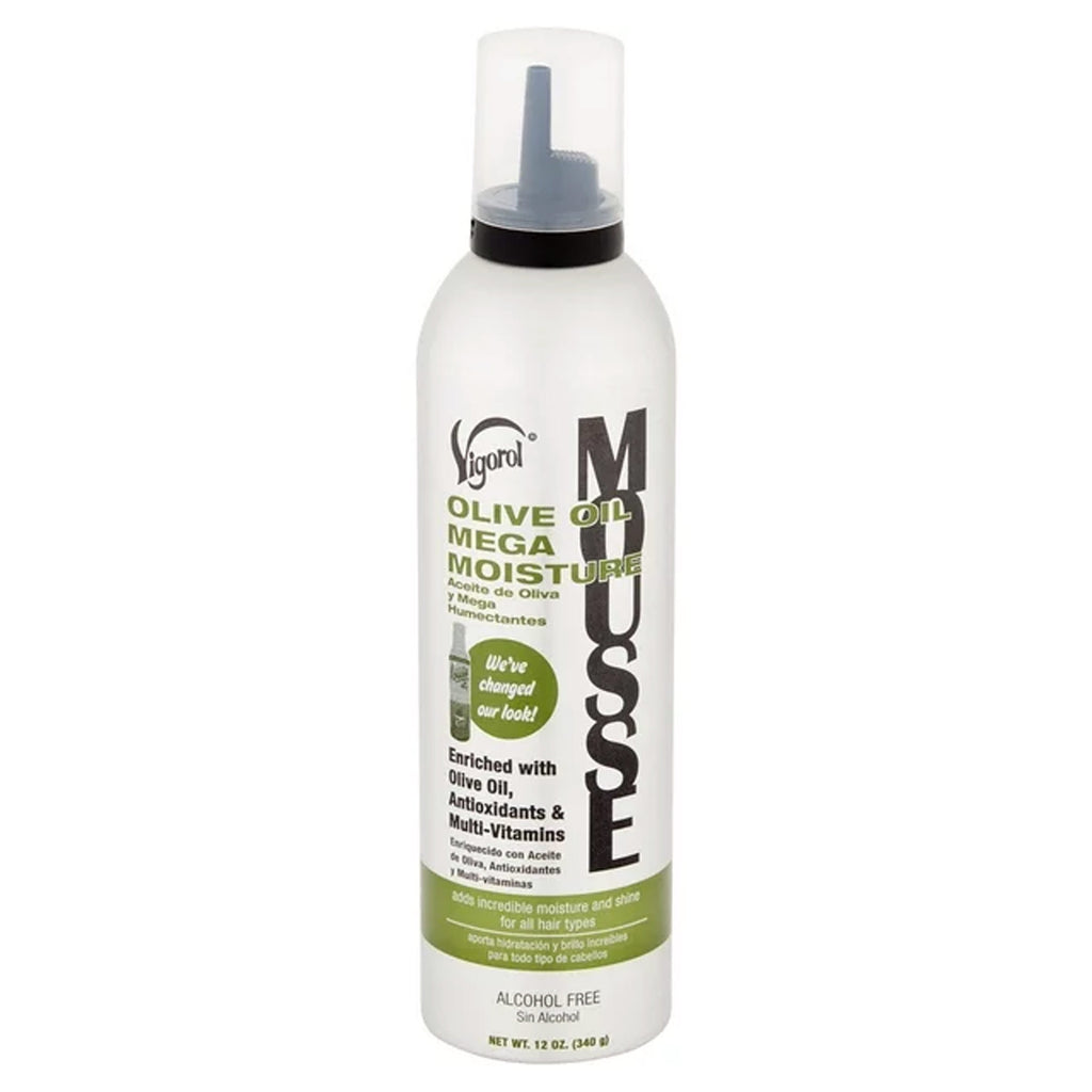 Vigorol Olive Oil Hair Care Mousse, 12 Fluid Ounce – ShopBobbys