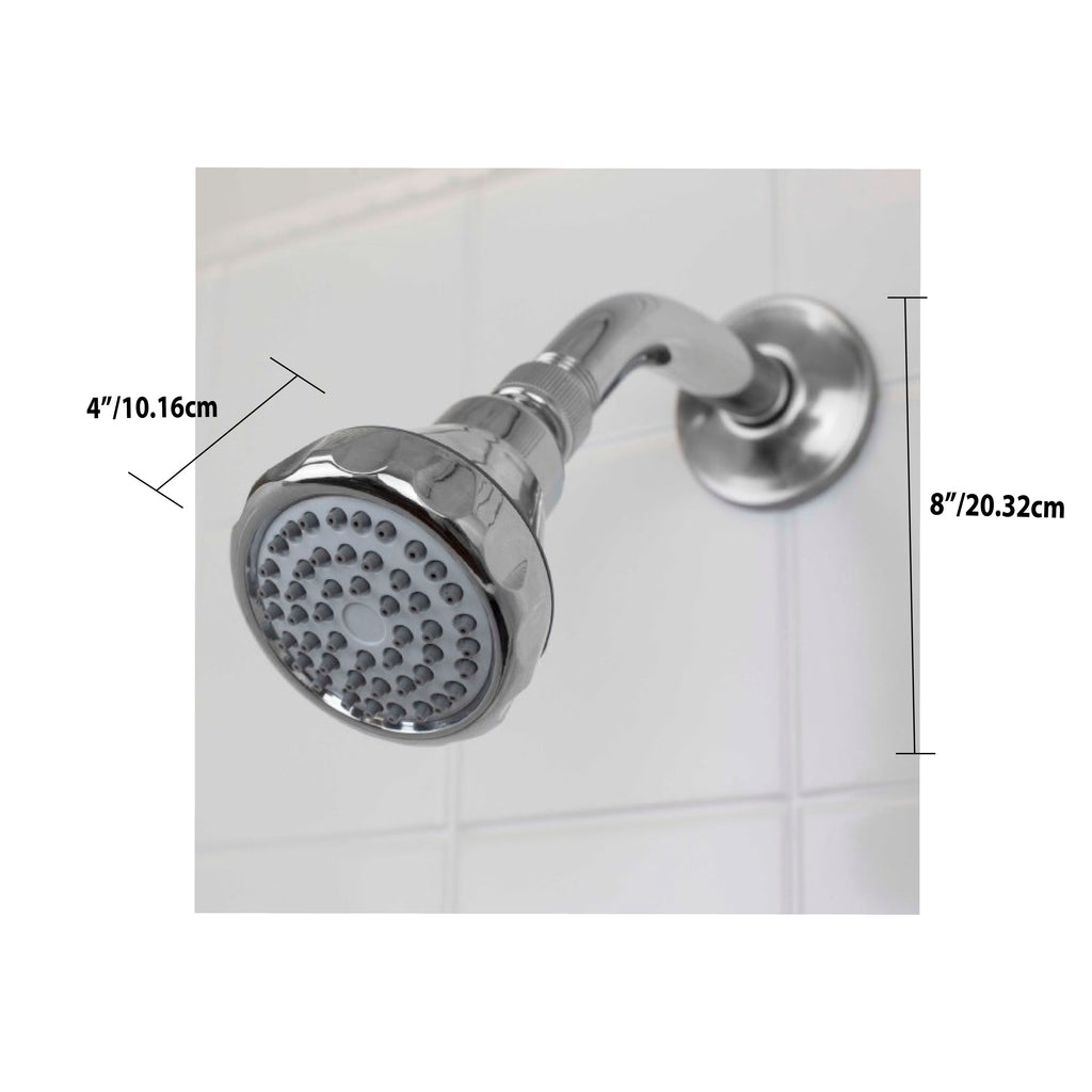 Sunbeam Oasis Single Function Fixed Shower Head, Chrome – ShopBobbys
