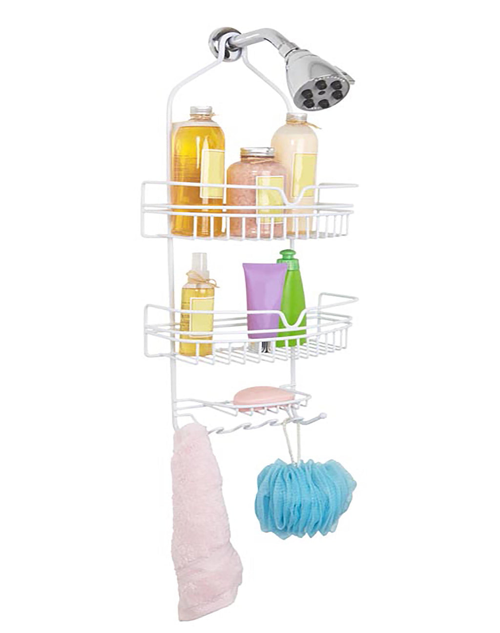 Bath Bliss Round Wire Design Shower Caddy – ShopBobbys