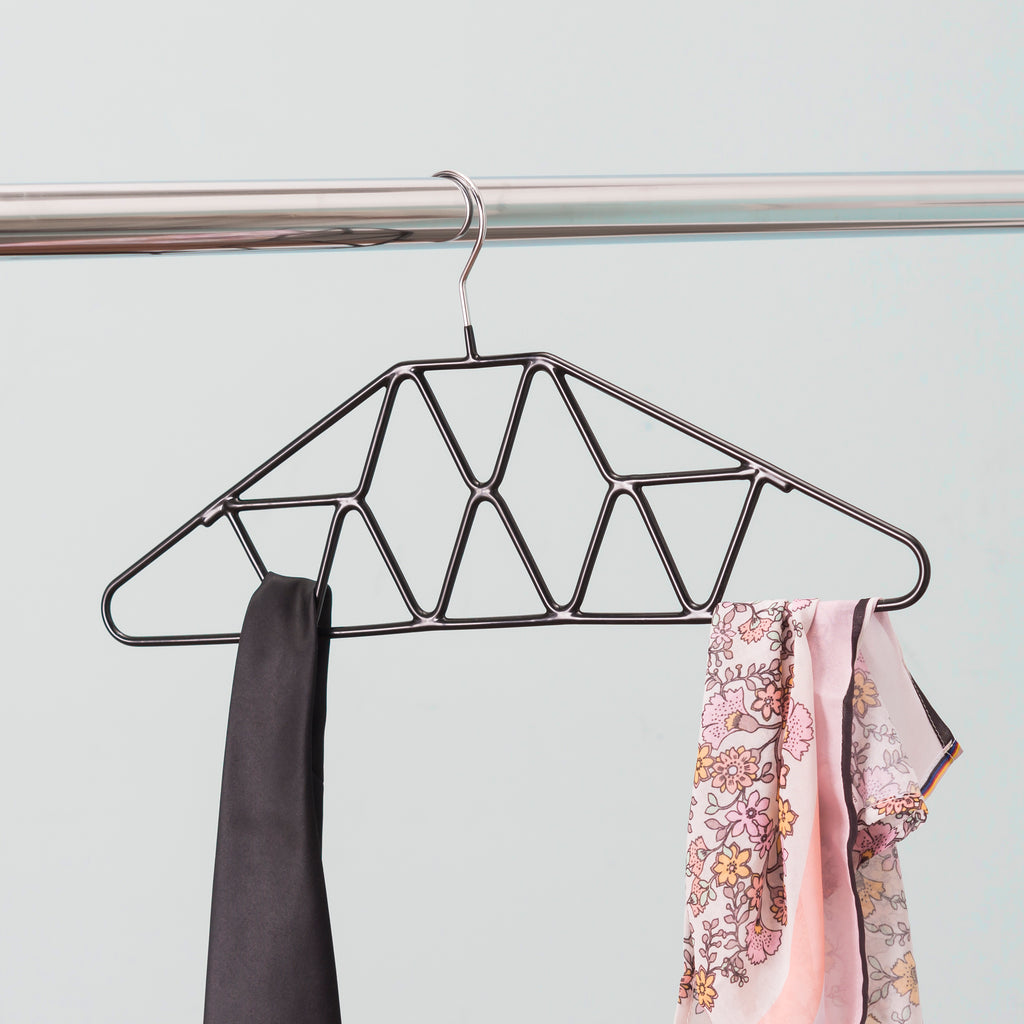 Home Basics Geometric Accessory Hanger, Black – ShopBobbys