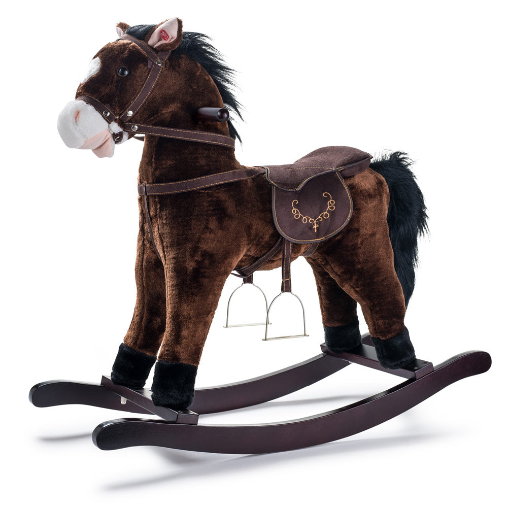 JOON Rocking Horse Pony, Dark Brown – ShopBobbys