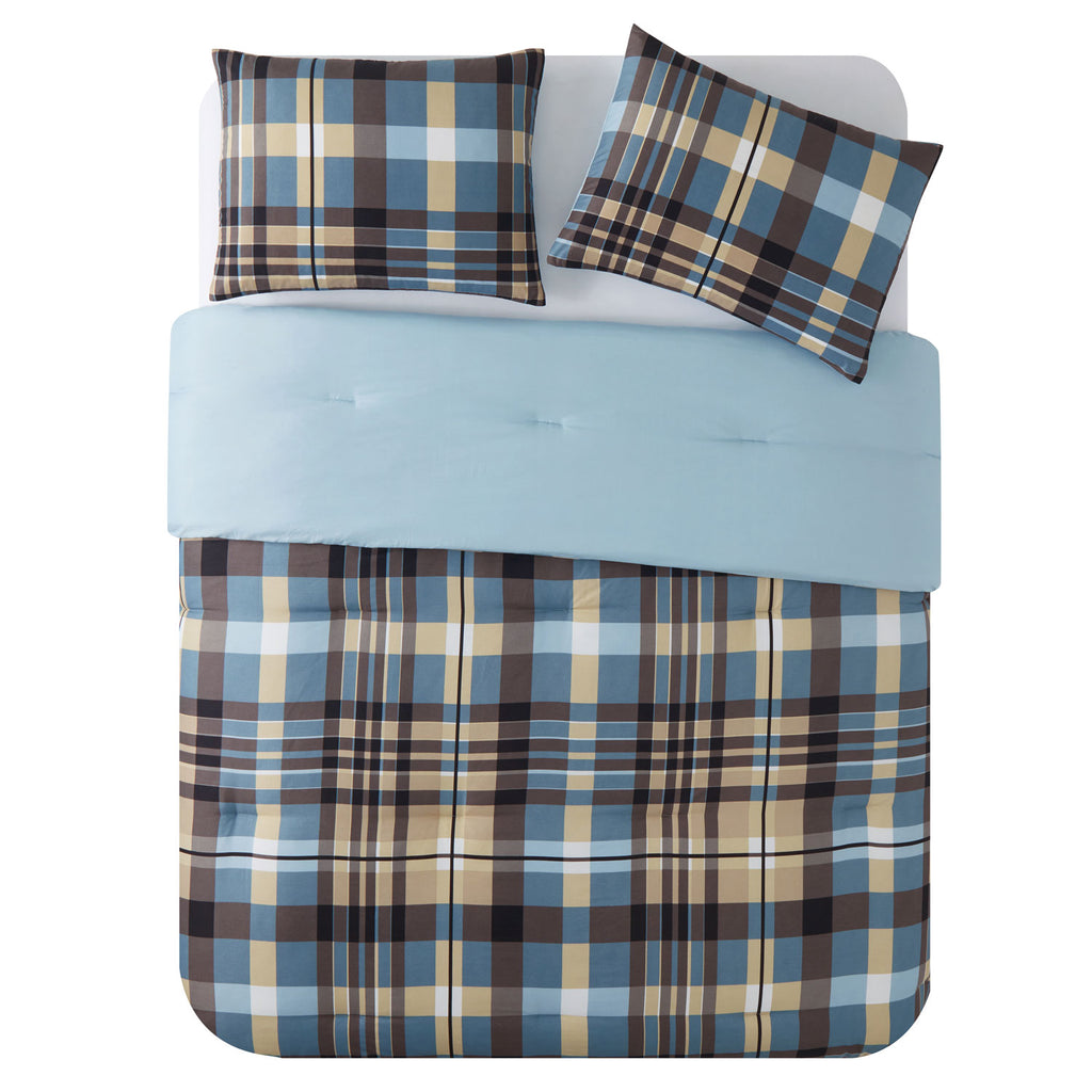 Tahari Kids Bedding Comforter Set with Shams, Kitt Plaid – ShopBobbys
