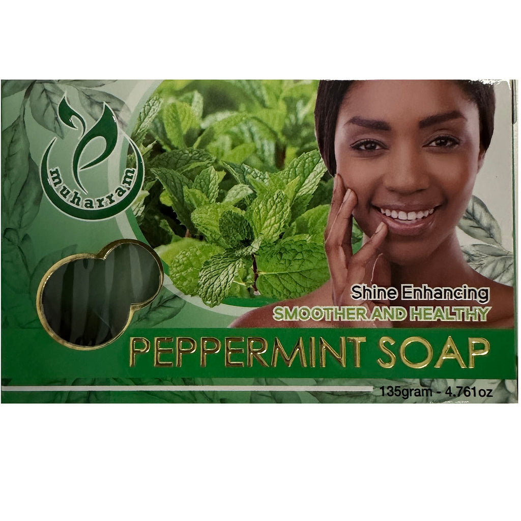 Muharram Peppermint Extract Bar Soap, 4.76 Ounces – ShopBobbys