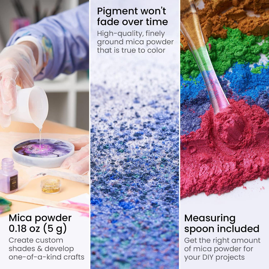 ARTEZA Mica Powder Set, 35-Colors – ShopBobbys