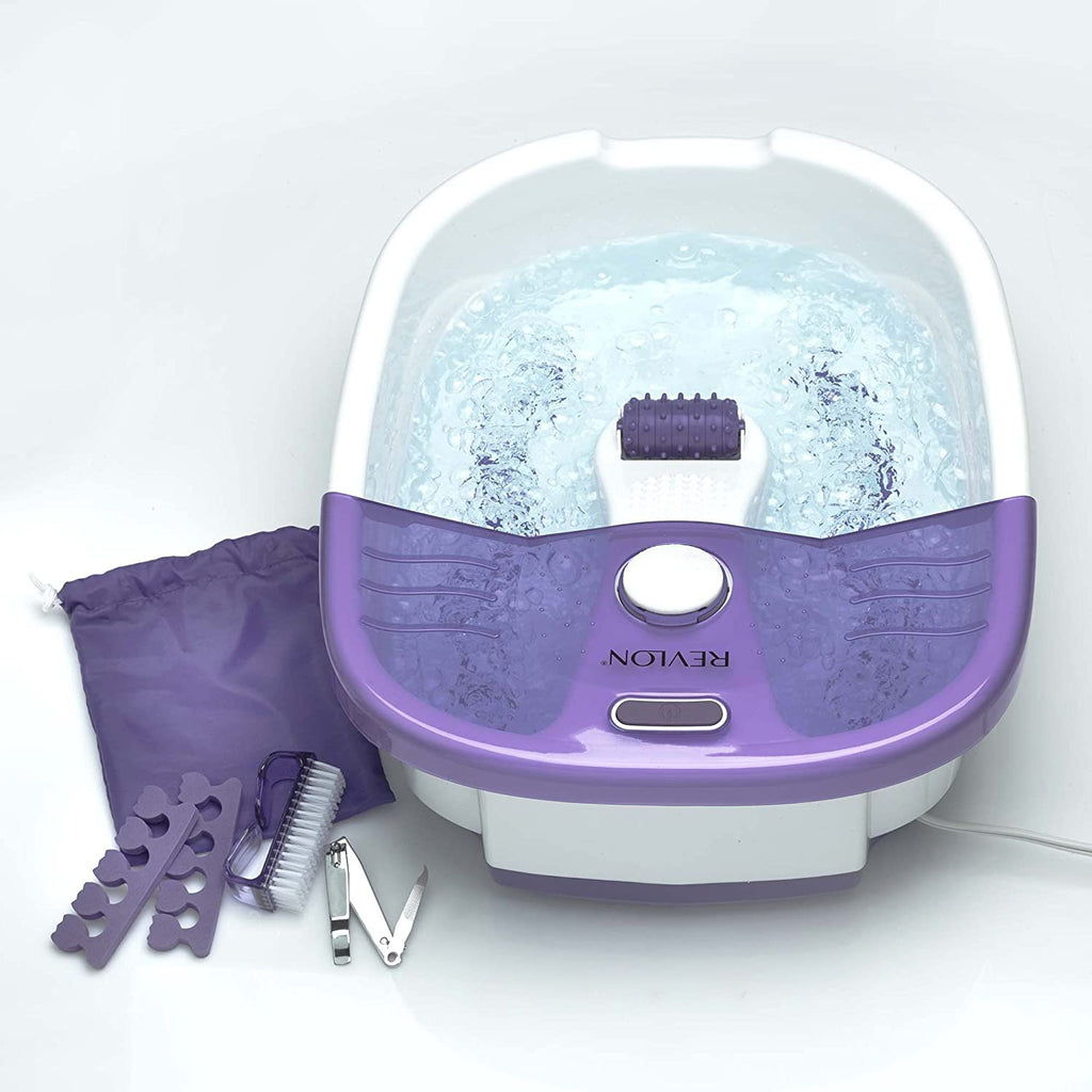 Revlon Invigorating Pedicure Foot Spa, Purple – ShopBobbys