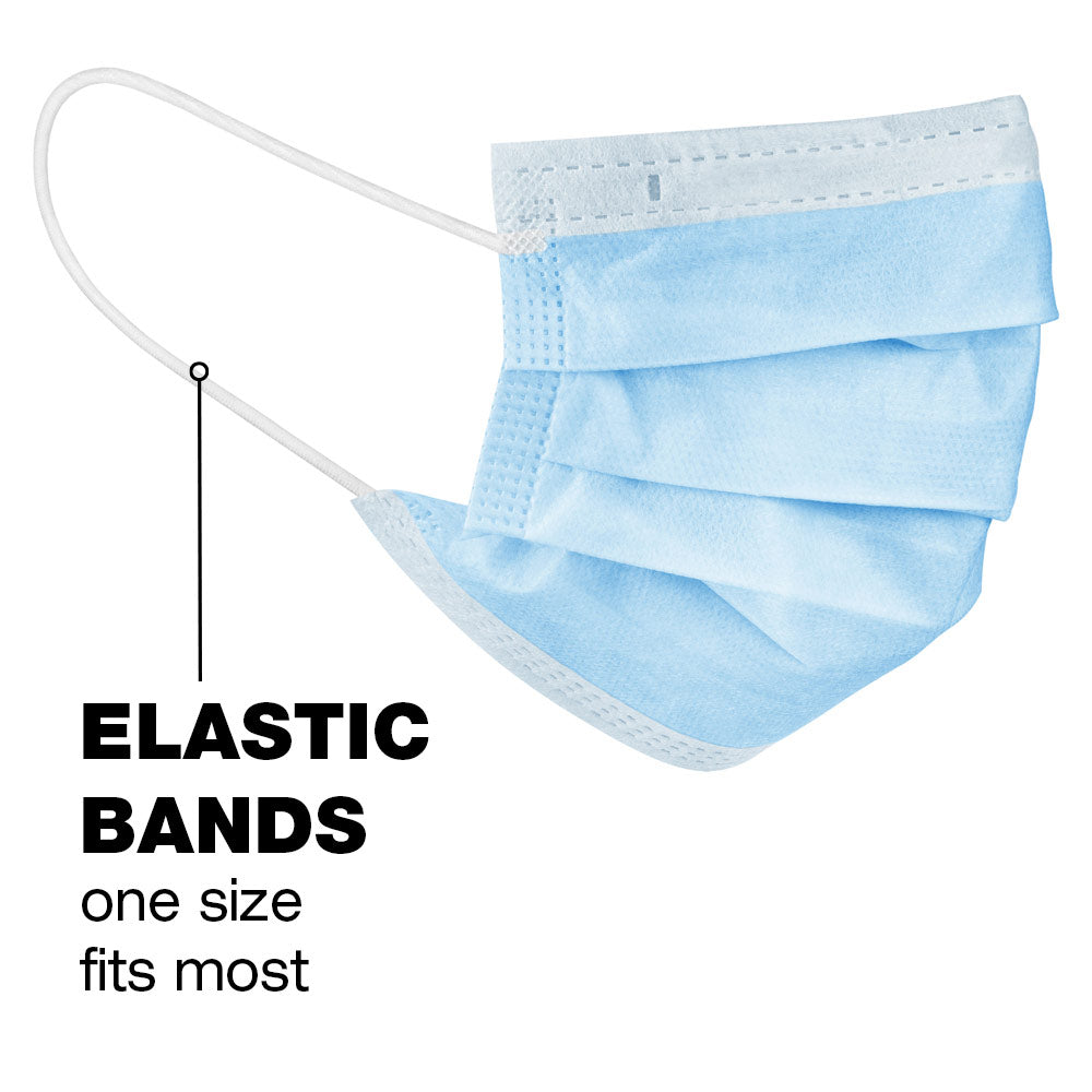 Premius Protective Disposable Civil Face Mask, Elastic Band, Metal Nos ...