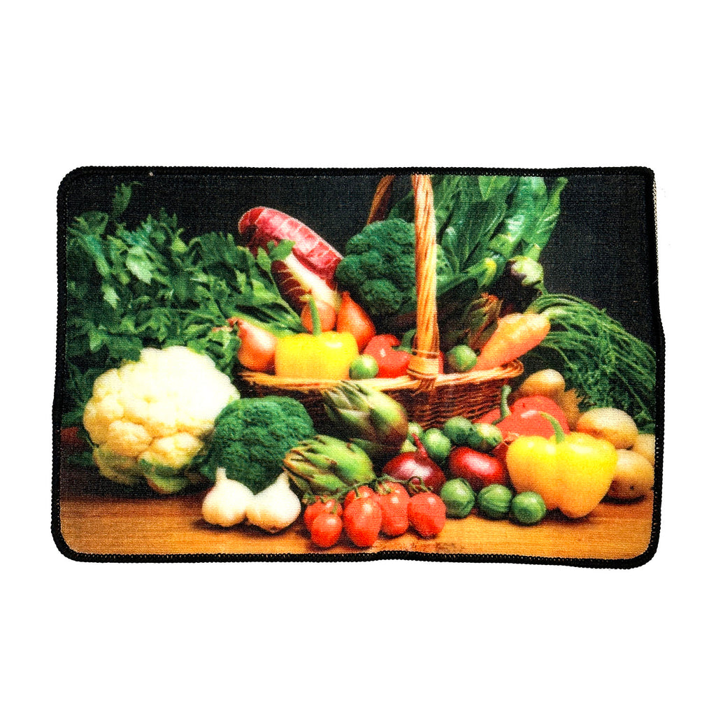 Vegetables Non-Slip Kitchen Mat, 18x28 Inches – ShopBobbys