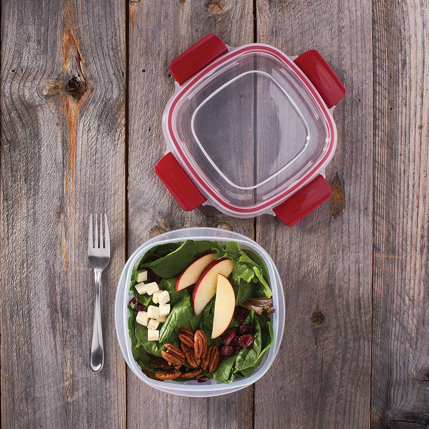 Rubbermaid Easy Find Lids Tabs Food Storage Container, 16-Piece Set, C ...